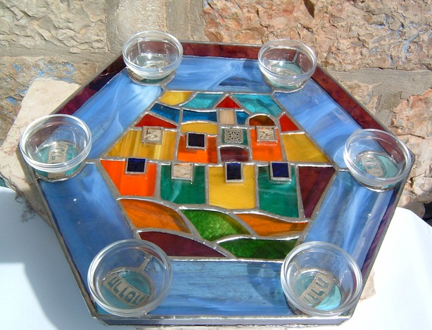 The "Jewish Home" Passover Seder Plate ::: JerusalemEverything Chaim ...